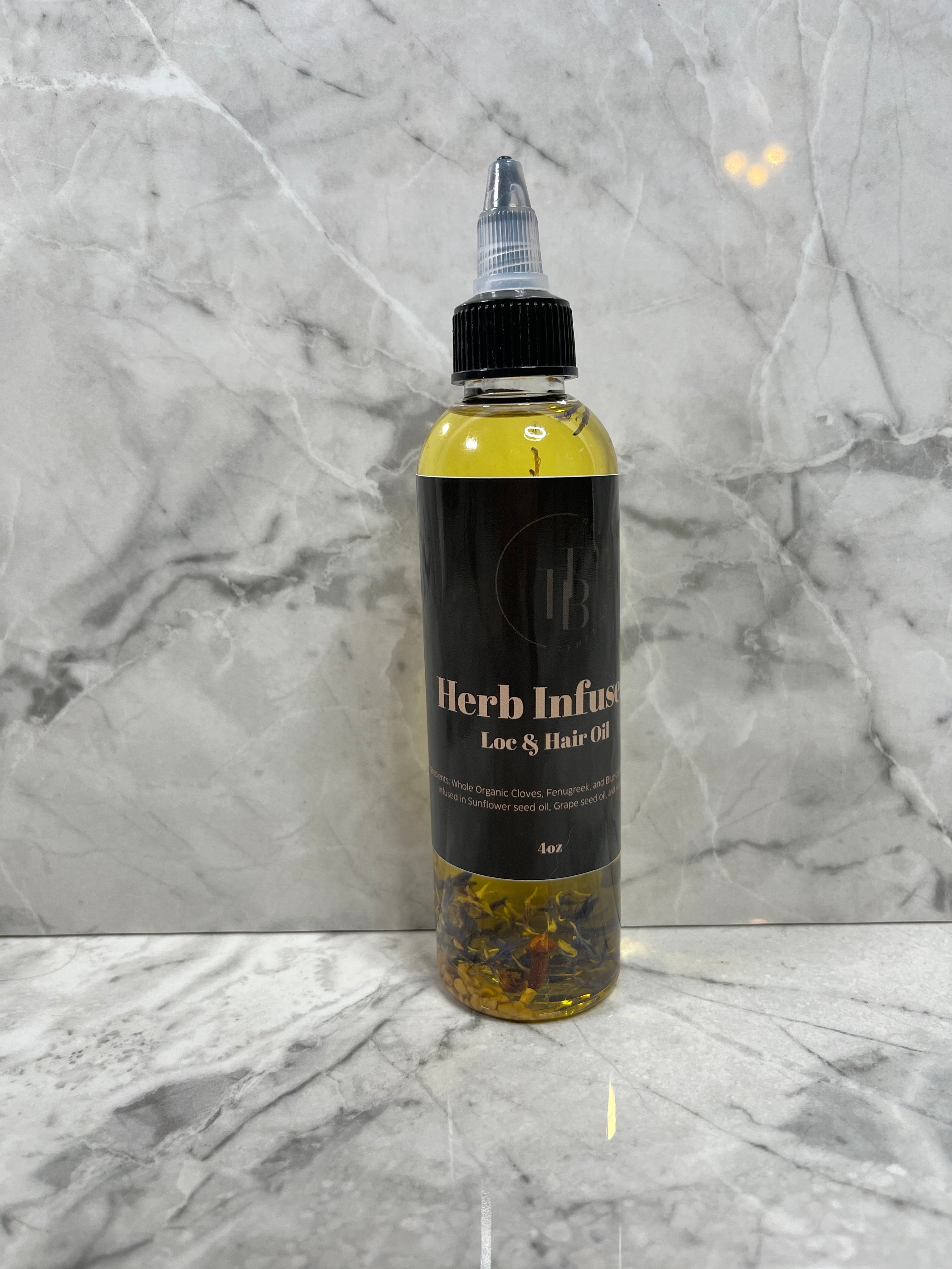 Herbal Infused Loc & Hair Oil – Temptinglipscosmetics LLC