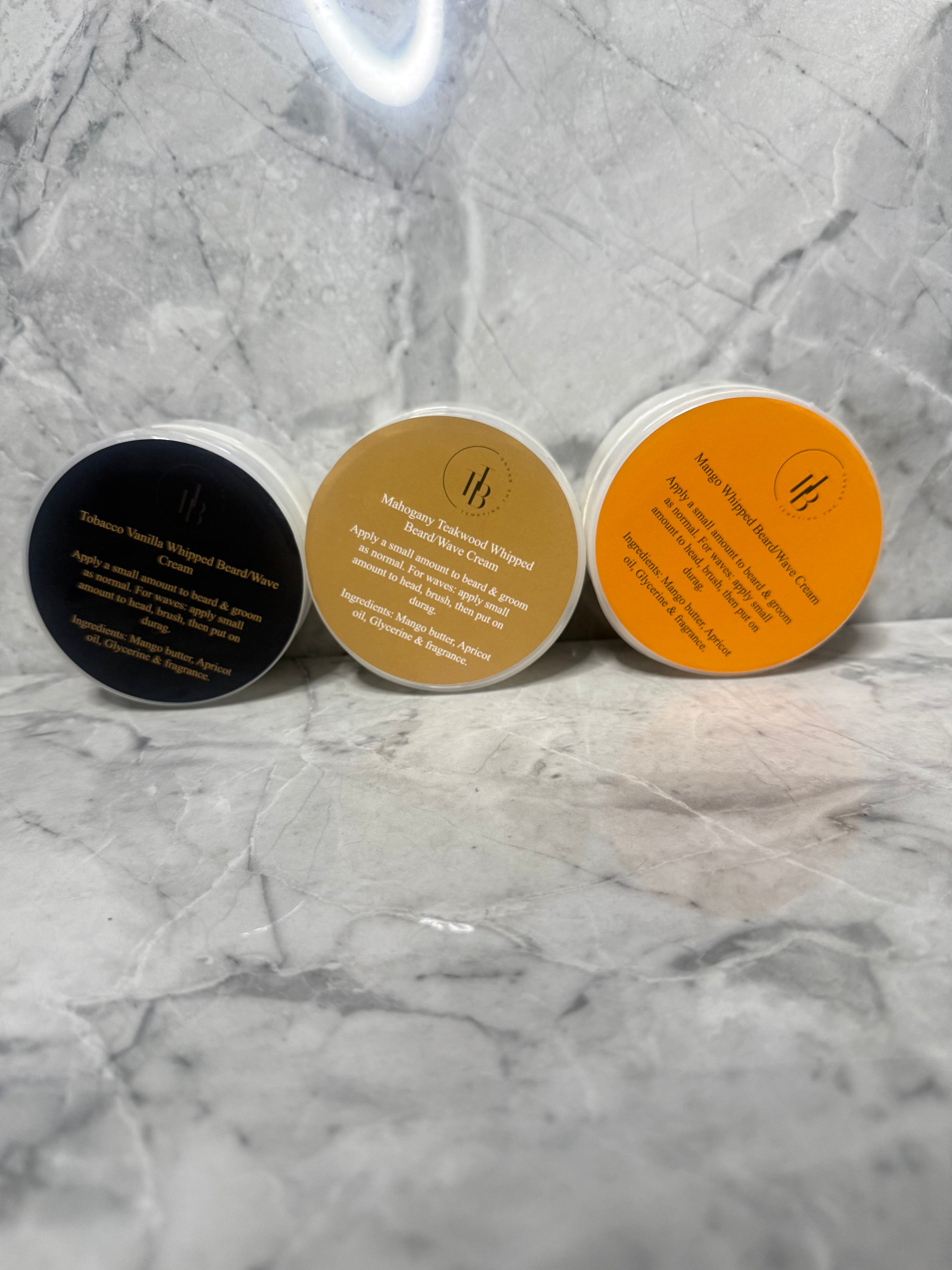 Whipped Beard/Wave Creams – Tempting The Brand